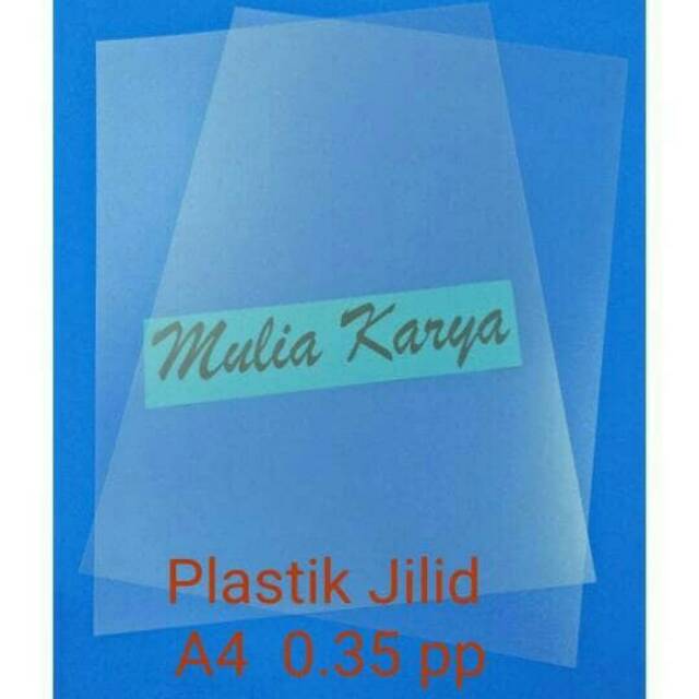 Jual Plastik mika jilid A4 tebal 0.3 doff isi 10 lembar | Shopee Indonesia