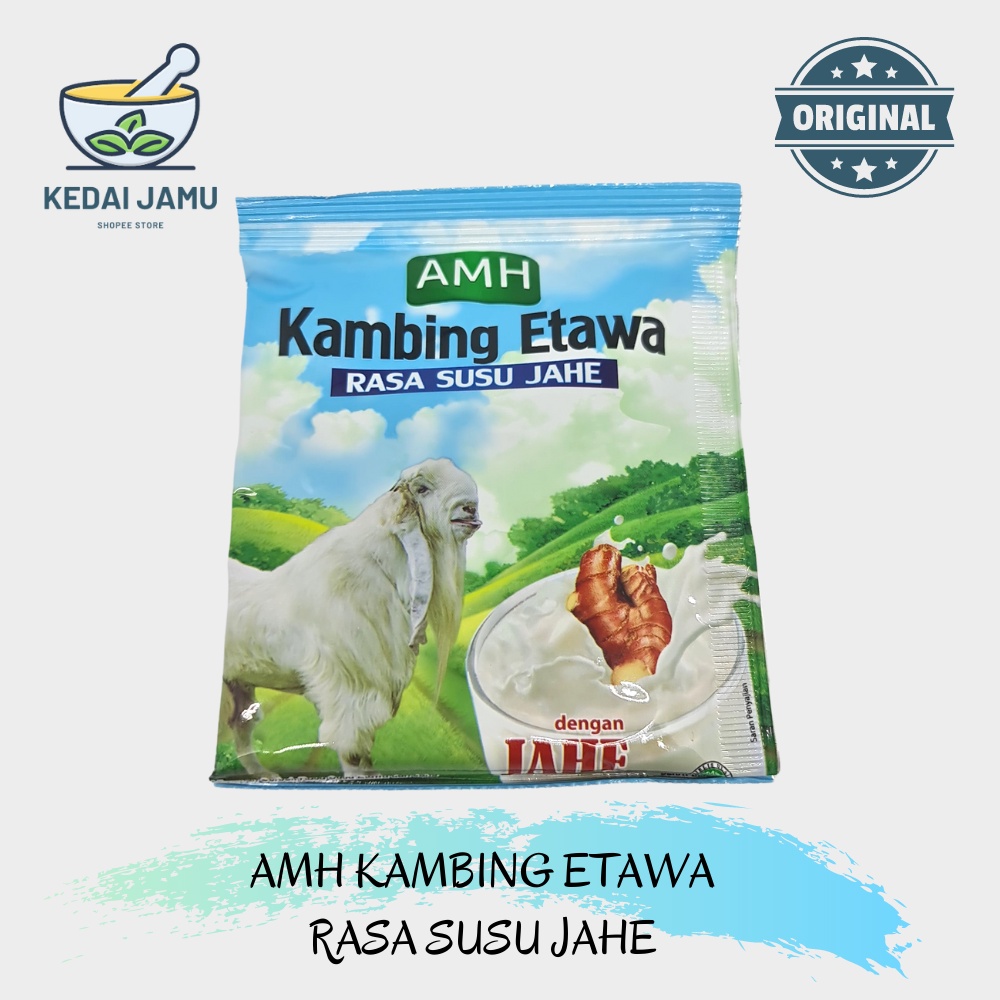 Jual AMH Kambing ETAWA Rasa Susu Jahe (SACHETAN) | Shopee Indonesia