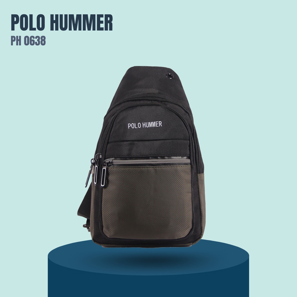 Jual Tas Selempang Pria Tas Pria Sling Bag Crossbody - POLO HUMMER ...