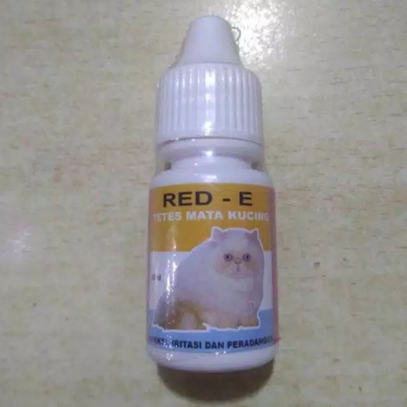 Jual Obat Tetes Mata Kucing Infeksi Radang Merah RED-E 10ml - REC10ml ...