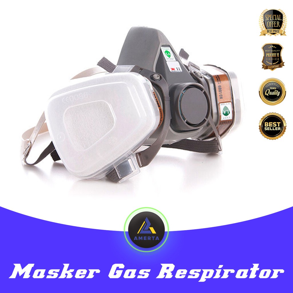 Jual Masker Gas Respirator / Anti Debu / Anti Virus / Masker Asap ...