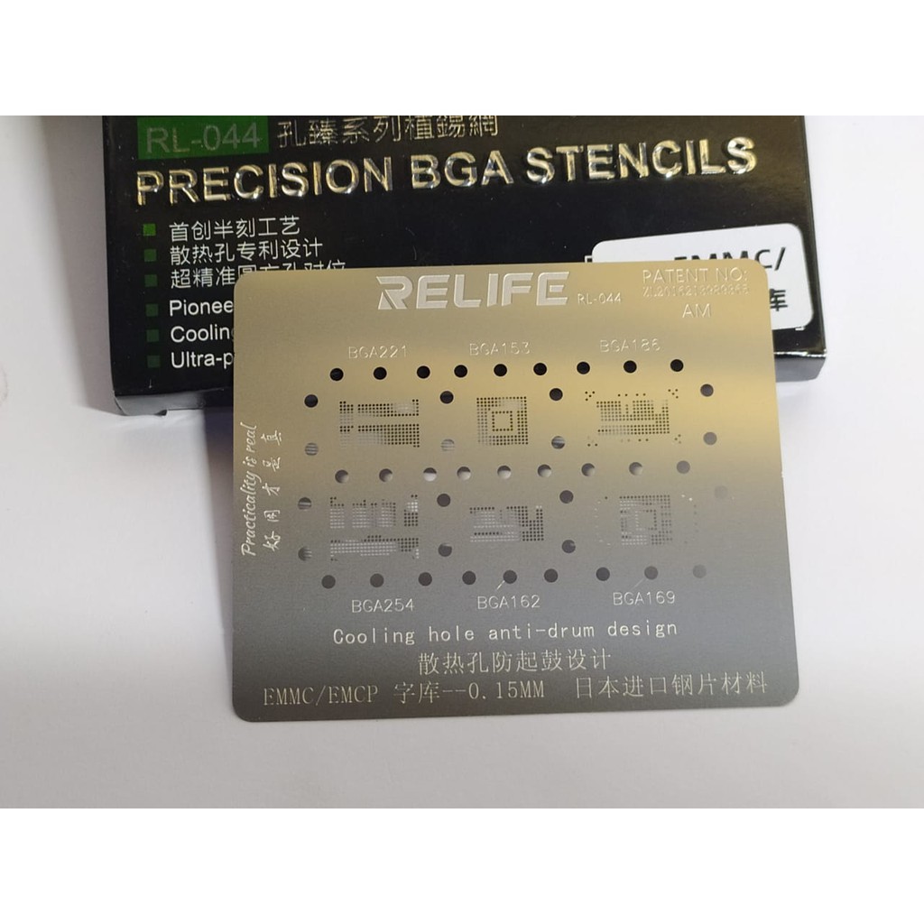 Jual CETAKAN IC EMMC EMCP BGA STENCIL FOR EMMC | Shopee Indonesia