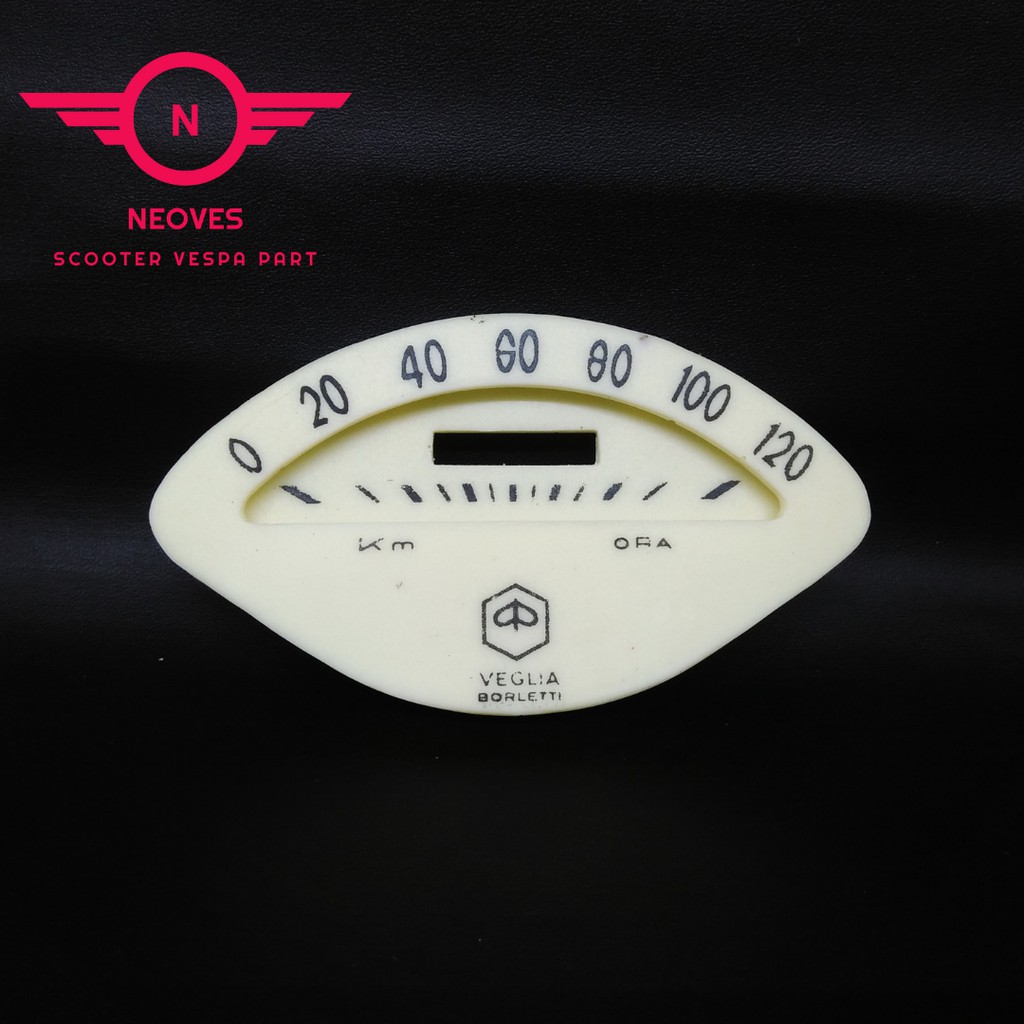 Jual layar speedometer vespa sprint super spidometer vespa oval ...