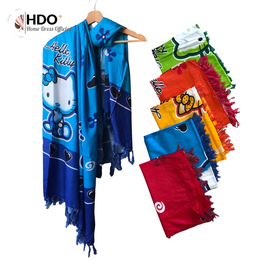 Jual Kain Pantai Bali Hello Kitty HK Halus K005.do | Shopee Indonesia