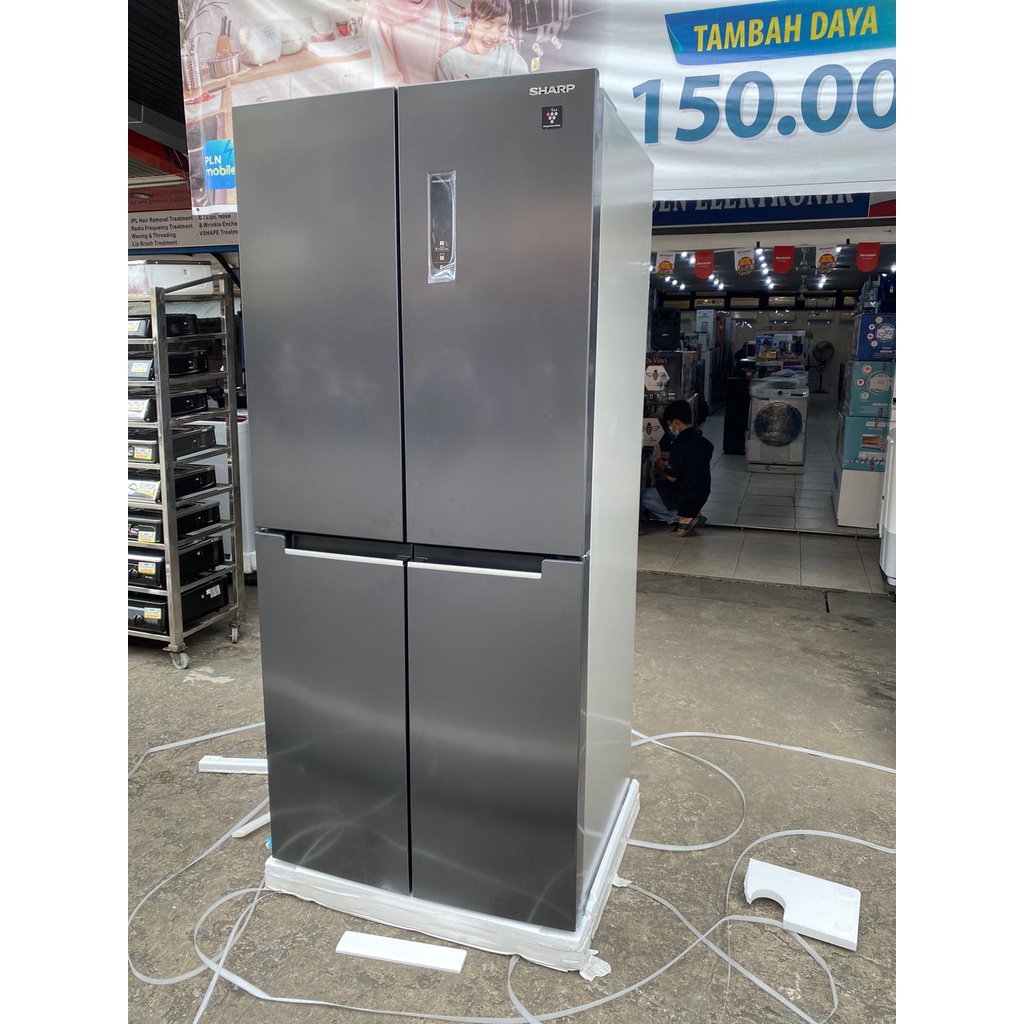 Jual KULKAS SHARP 4 PINTU SJ-IF50PM-DS PLASMA CLUSTER INVERTER | Shopee ...