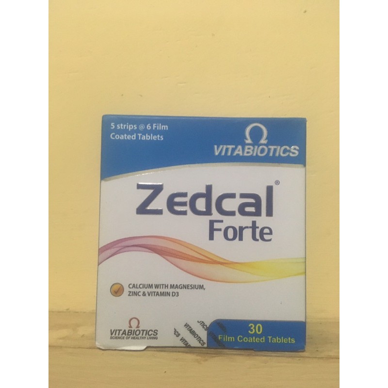 Jual Zedcal Forte Vitabiotics(30 tablet) | Shopee Indonesia