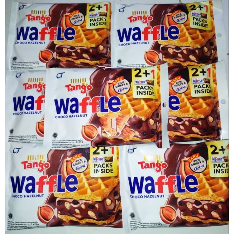Jual Tango WAFFLE choco hazelnut/ cookies and cream/ mocha 75 gram ...