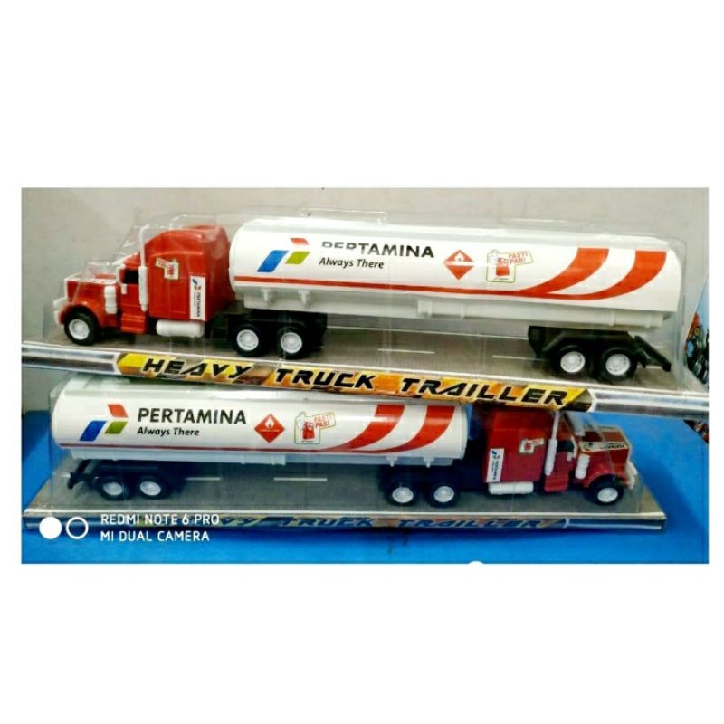 Jual Mainan Truk Tangki Pertamina Kemasan Mika IM392 | Shopee Indonesia