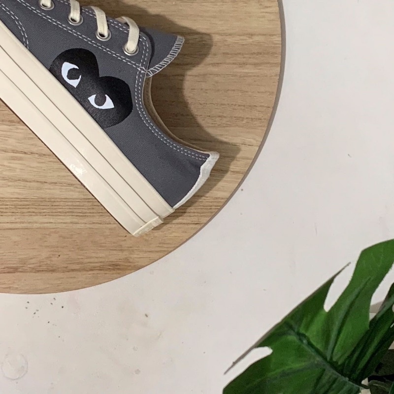 Jual converse cdg low grey original / converse original | Shopee Indonesia