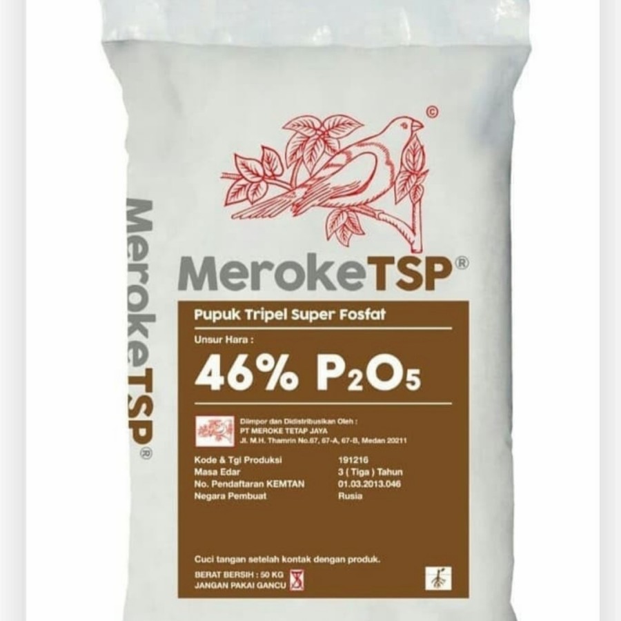 Jual PUPUKMEROKE TSP 1KG original kemasan repack plastik polos | Shopee ...