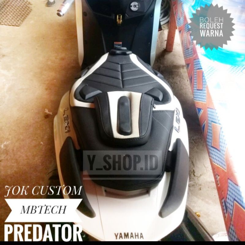 Jual Jok Moto Yamaha Lexi Custom Model Predator Bahan MBtech | Shopee ...