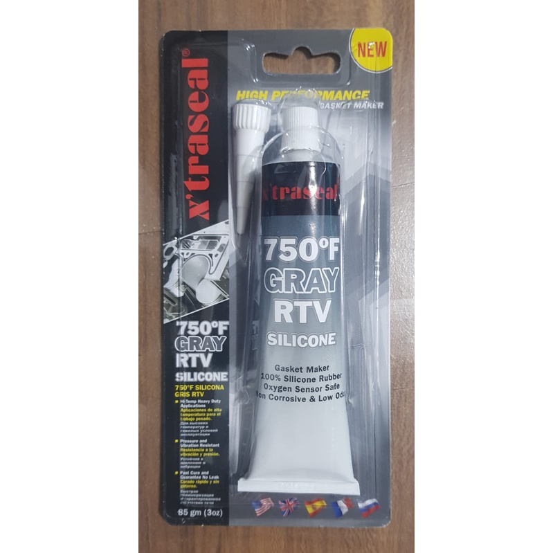 Jual LEM GASKET RTV X'TRASEAL/ LEM GASKET 750F GRAY RTY X'TRASEAL 85gr ...