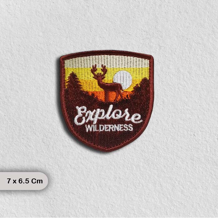 Jual Patch Bordir Explore wilderness | outdoor patch | Shopee Indonesia