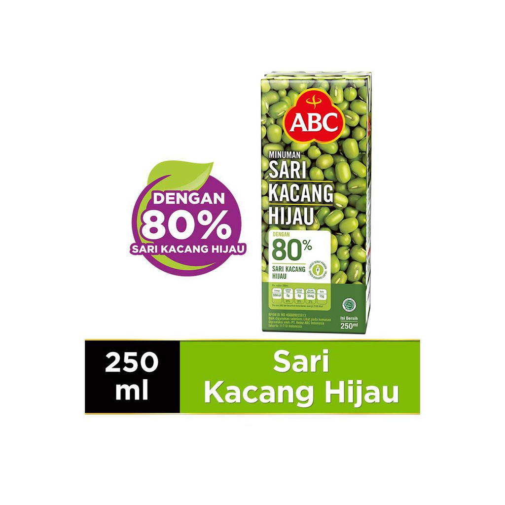 Jual ABC UHT Minuman Sari Kacang Hijau 200 ml | Shopee Indonesia