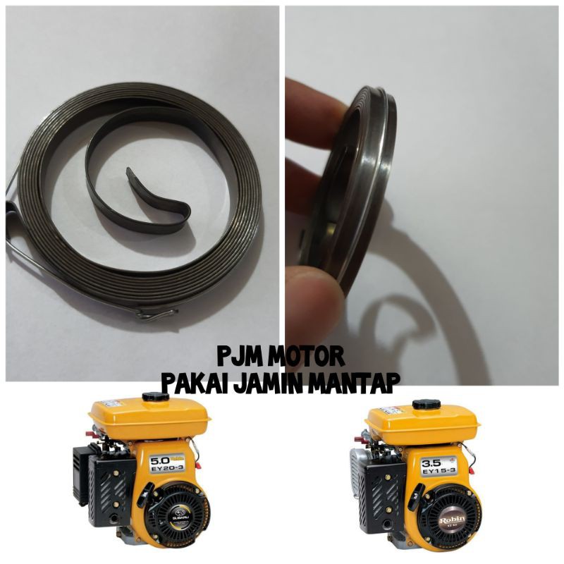 Jual Spring Recoil per Tarikan Starter Engkol Mesin Pengerak Robin Ey15 ...