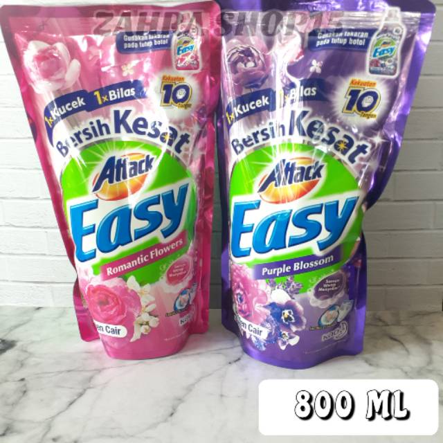 Jual Attack easy detergen cair 750ml | Shopee Indonesia