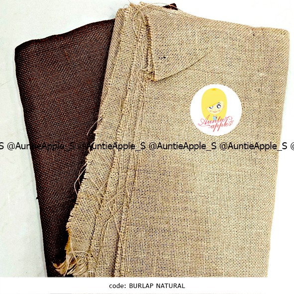 Jual 150x100cm - KAIN BURLAP GONI/KAIN JUTE/KARUNG GONI/KAIN RAMI 4 ...