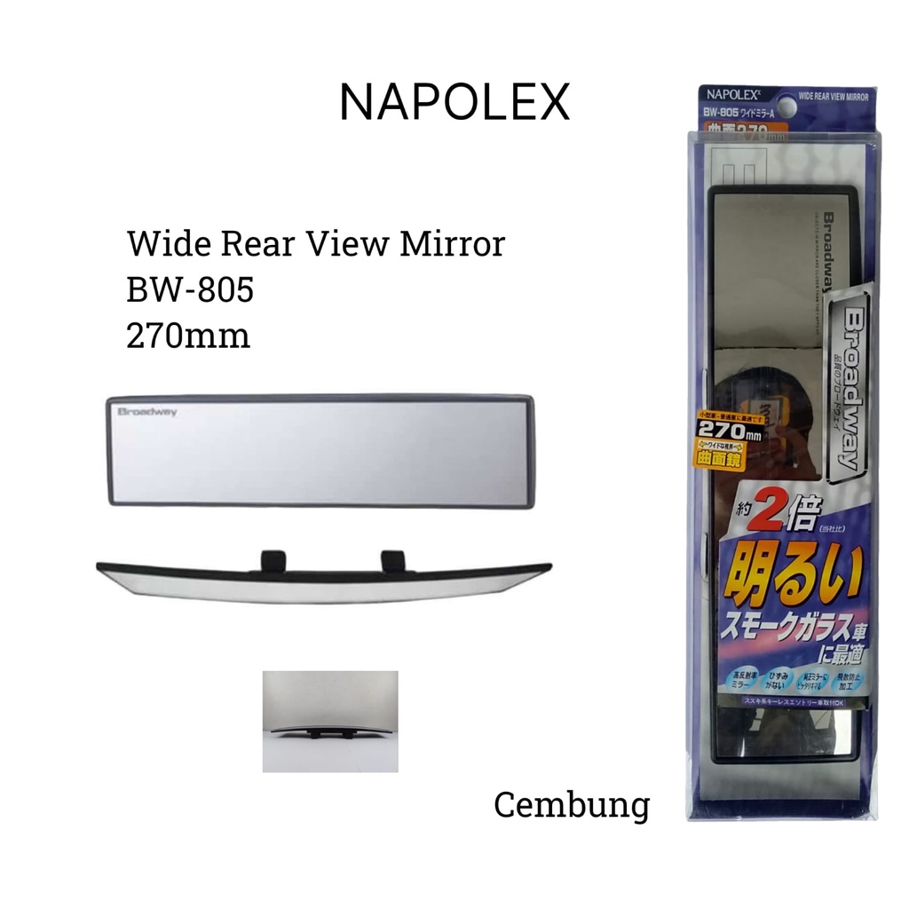 Jual Kaca Spion Dalam Tengah Kecil Broadway Original NAPOLEX Cembung ...
