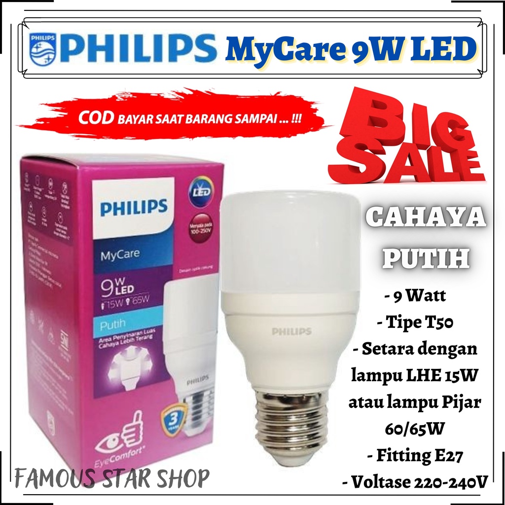 Jual PROMO--Lampu LED Lampu Philip / Philips 20 Watt /17 Watt /13 Watt ...