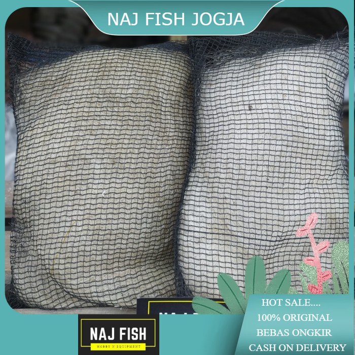 Jual Paket 7Pcs Jaring Nelayan Uk 30x20 Full Media Filter Kolam Koi ...