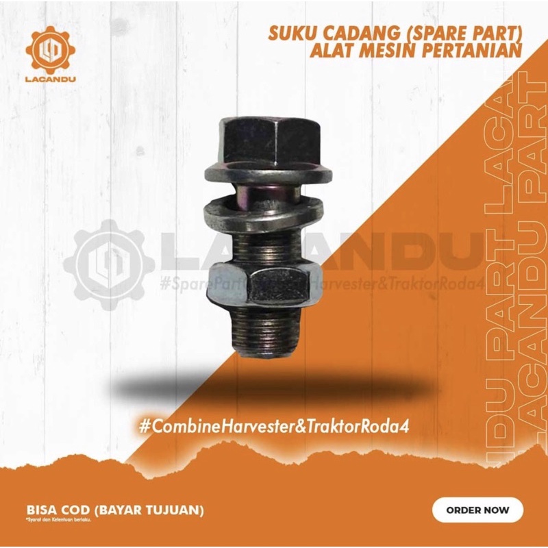 Jual BAUT PISAU ROTARI KUBOTA UNTUK TRAKTOR RODA 4 | Shopee Indonesia