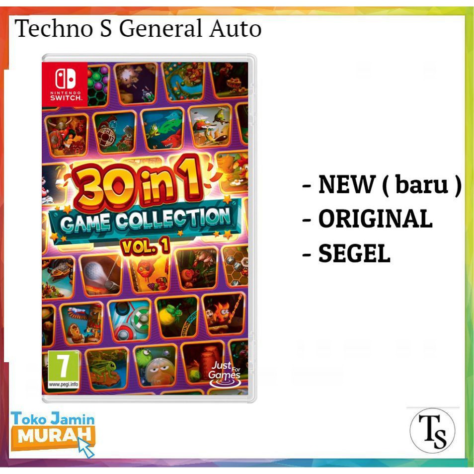 Jual Switch 30 in 1 Game Collection Vol 1 - Nintendo Switch 30 in 1 ...