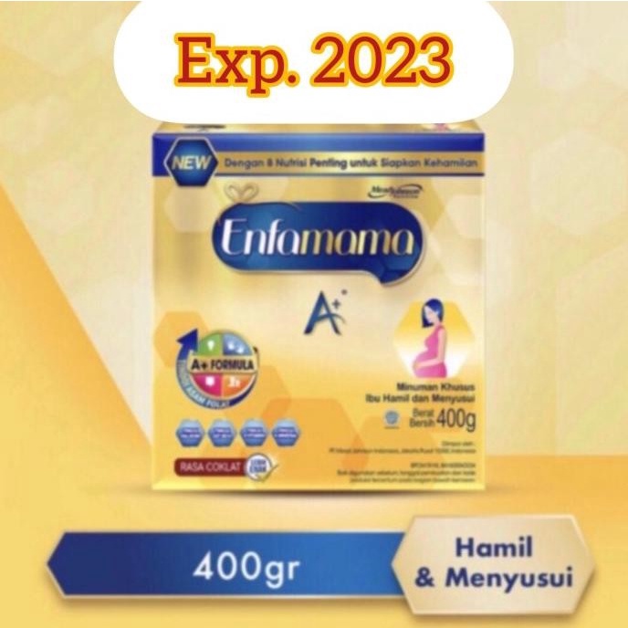 Jual Enfamama A+ Cokelat 400g Susu Ibu Hamil dan Menyusui 400 gr ...