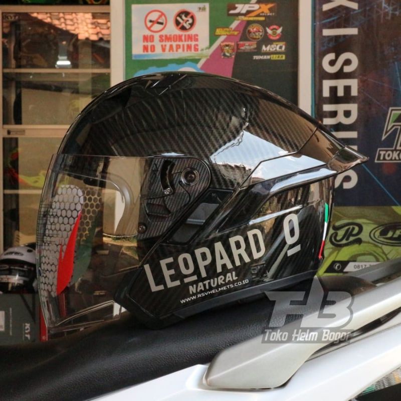 Jual Helm RSV SV300 Carbone Graphic Paket Ganteng Leopard Original ...
