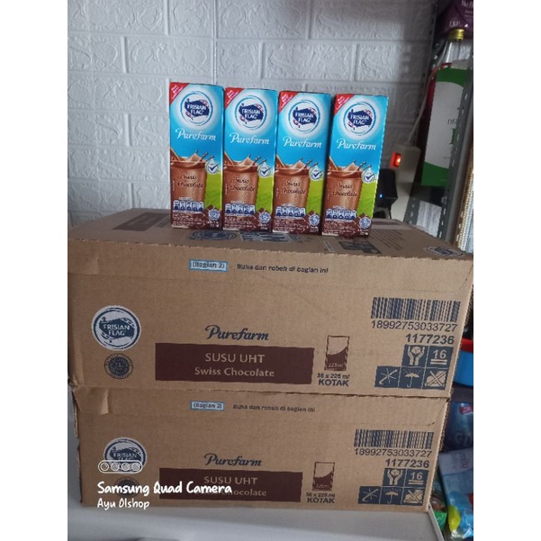 Jual susu uht frisian flag swiss chocolate 225ml | Shopee Indonesia