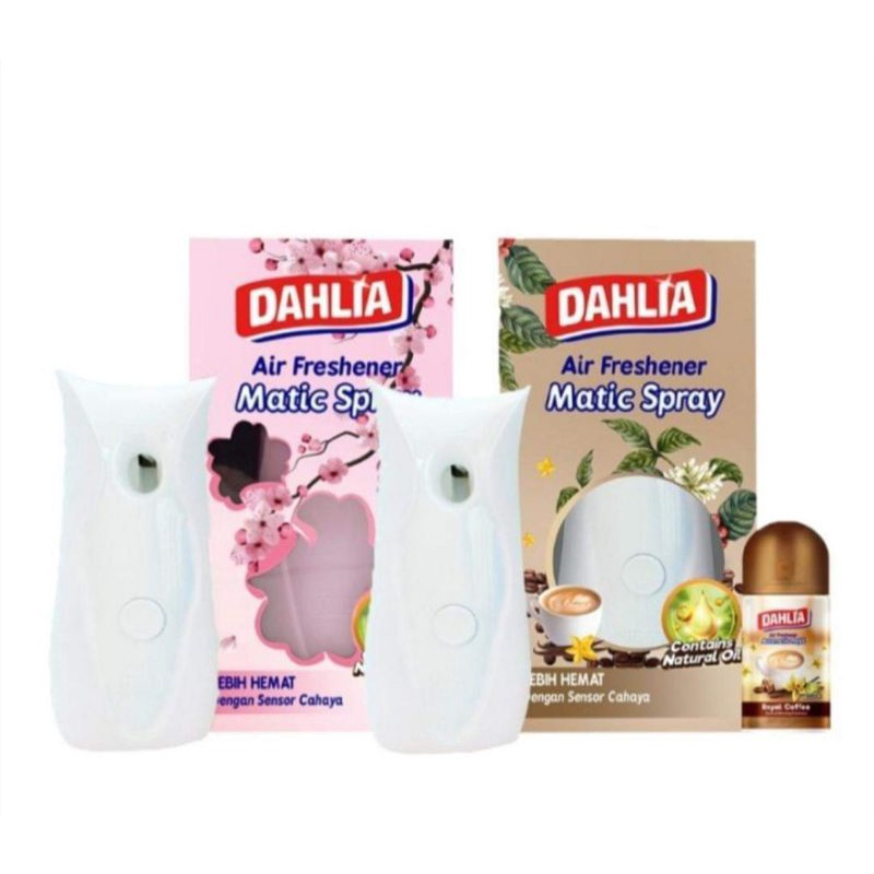Jual pengharum ruangan semprot otomatis dahlia matic spray sensor 225ml ...