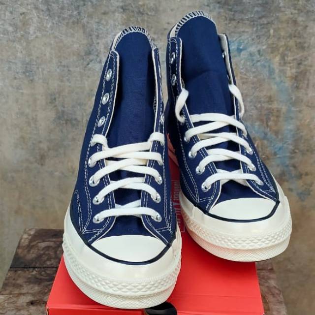 Jual Converse 70s High Obsidian (Biru Navy) | Shopee Indonesia