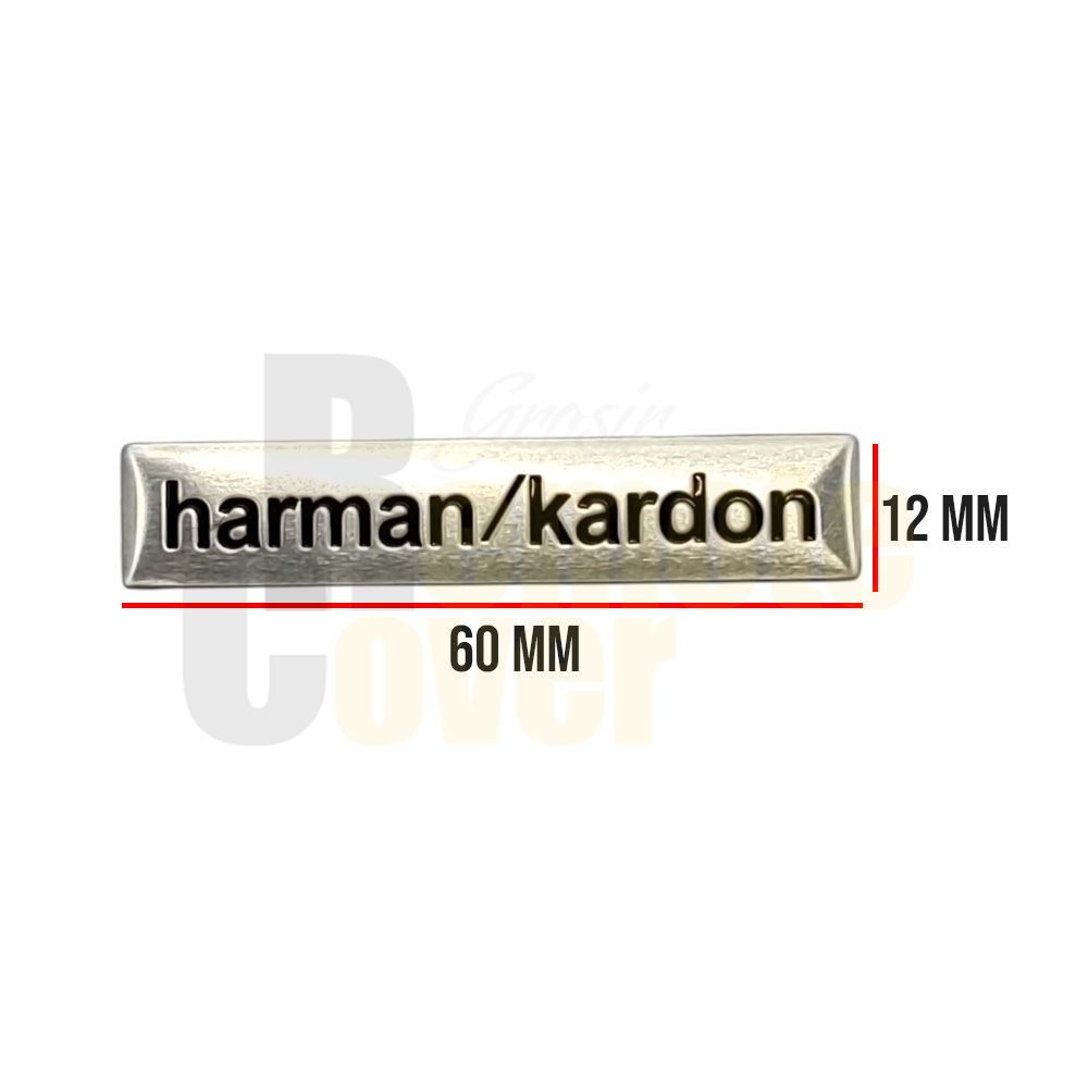 Jual Emblem Aluminium Sticker Decals 3D Logo Harman Kardon Audio ...