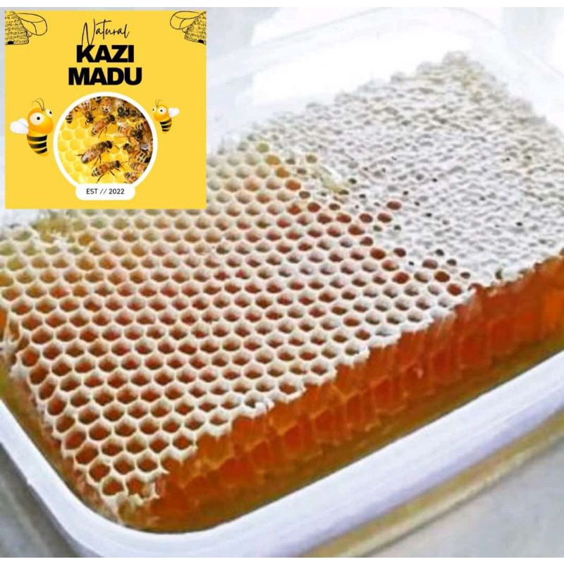 Jual SARANG MADU 250gr{KAZIMADU}100%HALLAL | Shopee Indonesia