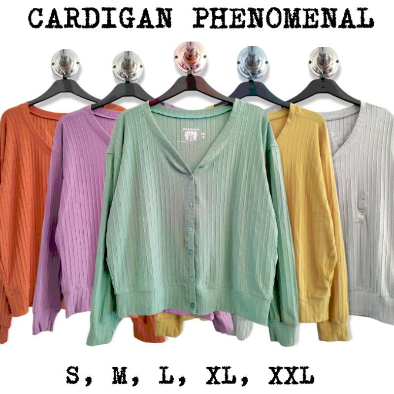 Jual CARDIGAN PHENOMENAL CEWEK (STOK 2) CARDIGAN CEWEK PHENOMENAL ...
