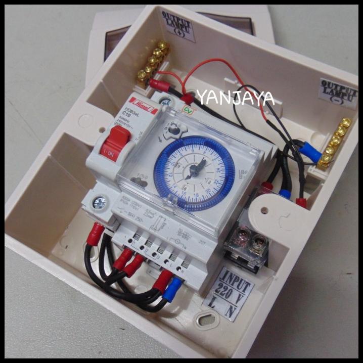 Jual Panel Timer Otomatis Lampu 24Jam Timer Model Theben Sul181D ...