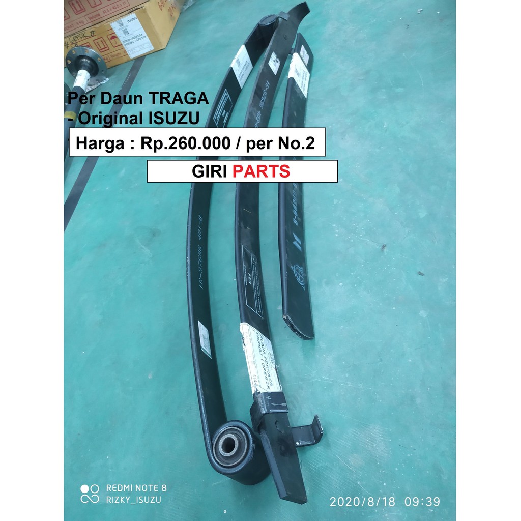 Jual PER DAUN BELAKANG ISUZU TRAGA NO.2 | Shopee Indonesia