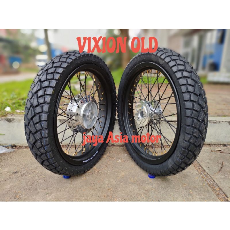 Jual sepaket Velg Jari Jari Vixion New - Old Vixion - Mx king - Rxking ...