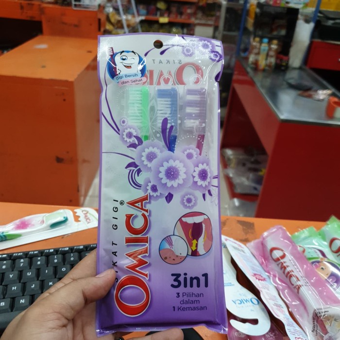 Jual 3in1 - SIKAT GIGI SOFT MEDIUM ZIGZAG / OMICA atayatoko | Shopee ...