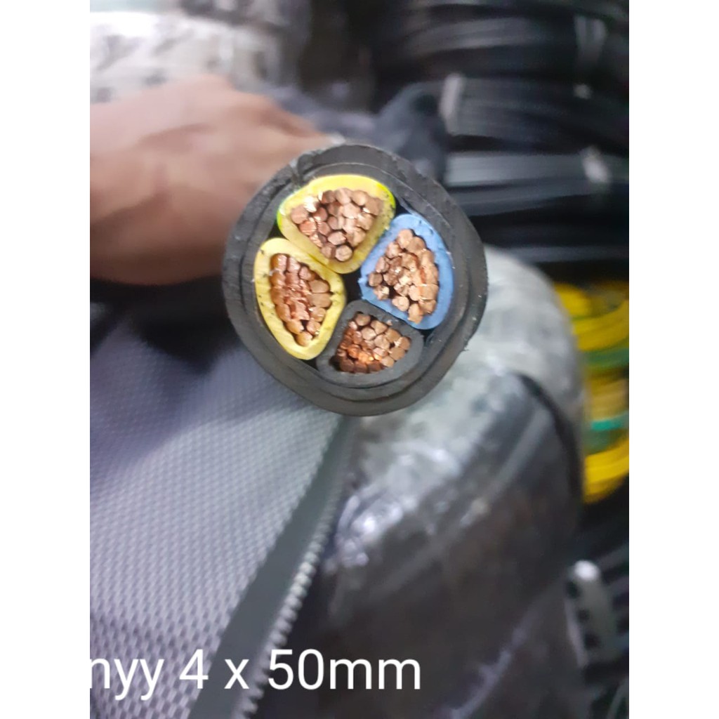 Jual KABEL LISTRIK NYY 4x50mm | Shopee Indonesia