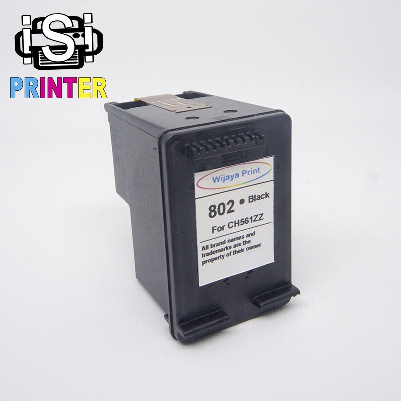 Jual isiprinter - Tinta 802 Black Cartridge hp Compatible - Hitam ...