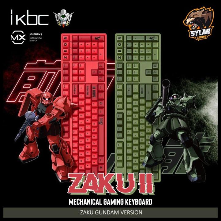 Jual Ikbc X Gundam Zaku Limited Edition Wired Mechanical Gaming ...