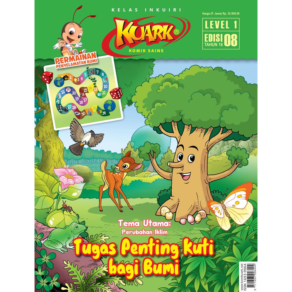 Jual KUARK Komik Sains Level I Edisi 8 Tahun XVI | Shopee Indonesia