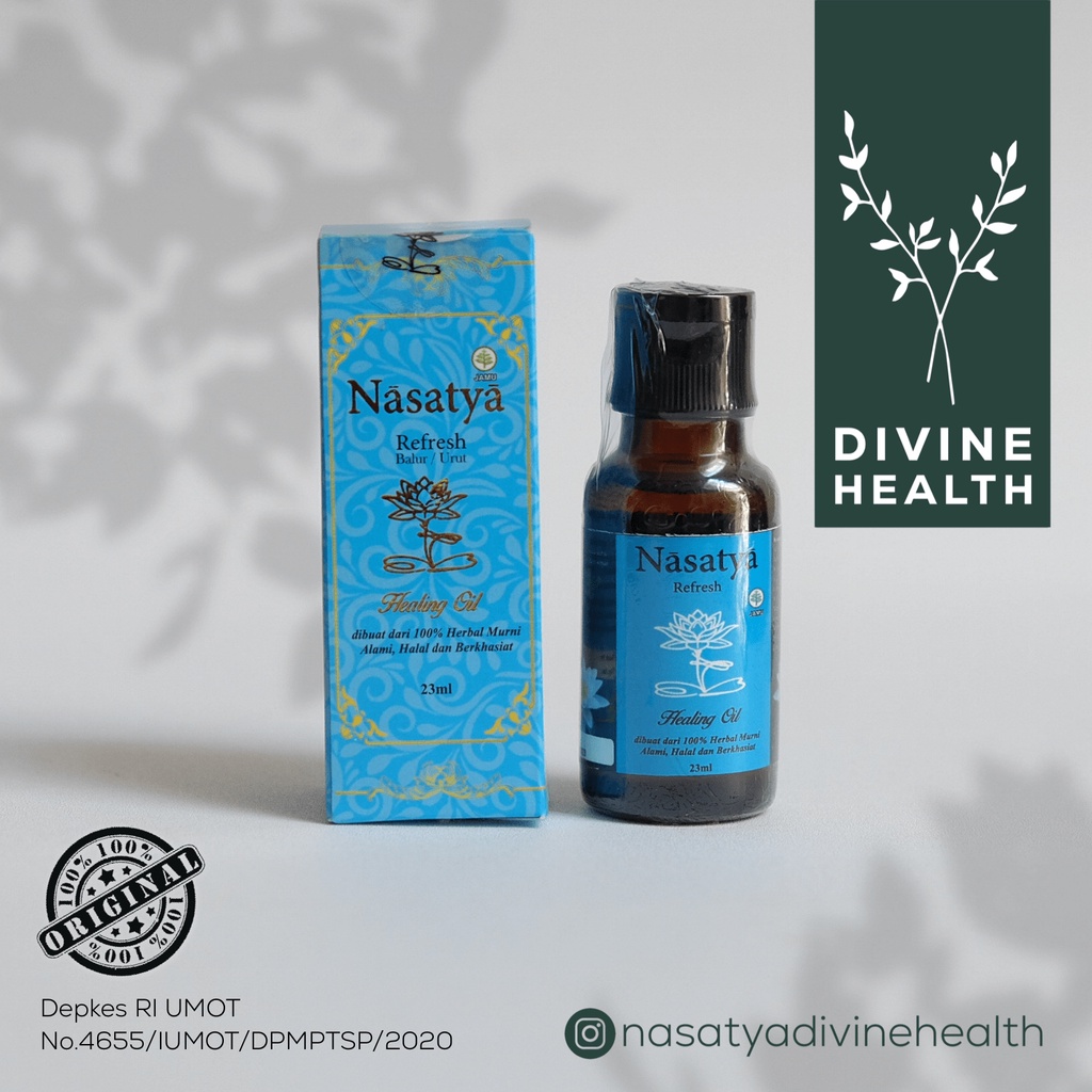 Jual Nasatya Refresh Herbal Oil HALAL untuk Pijat Urut, Pegal-Pegal ...