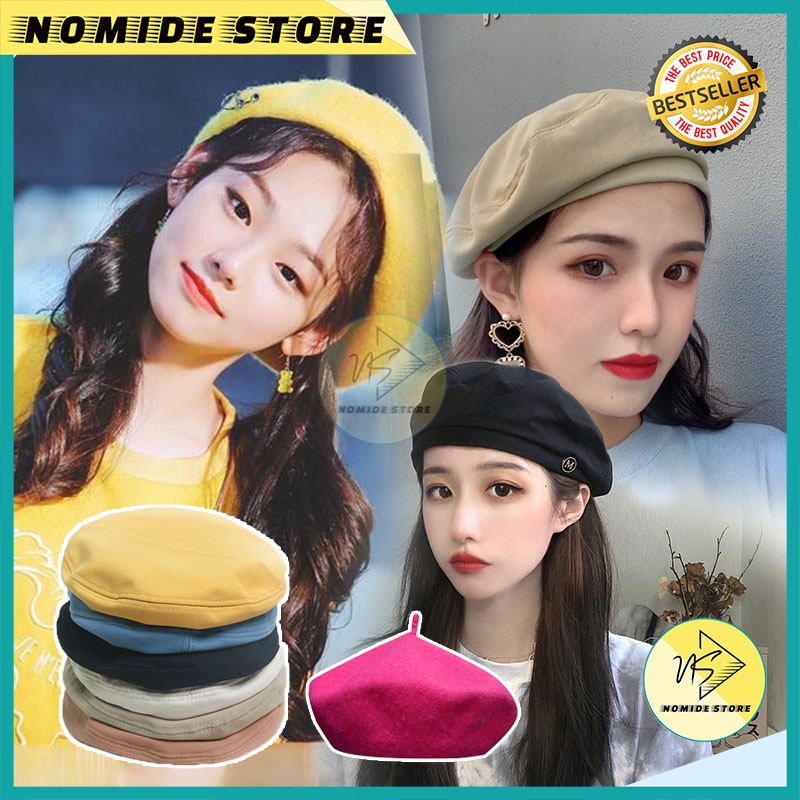 Jual Topi Baret Winter Wanita Dewasa Inggris Casual Fashion Import ...