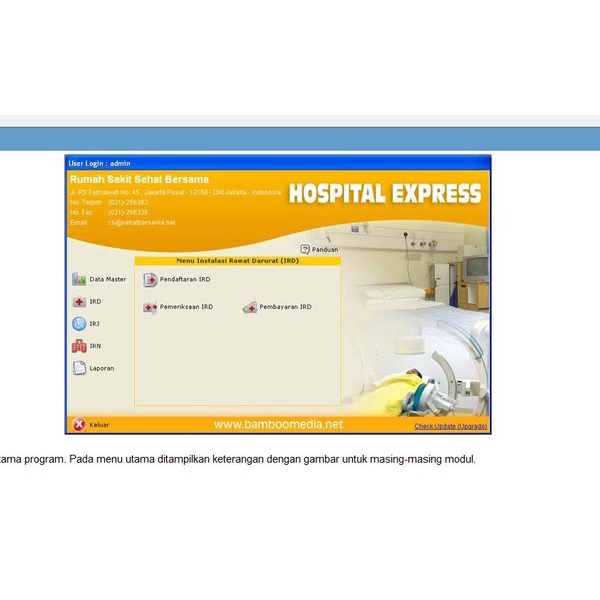 Jual Software Rumah Sakit Hospital Express Terbaru lengkap | Shopee Indonesia