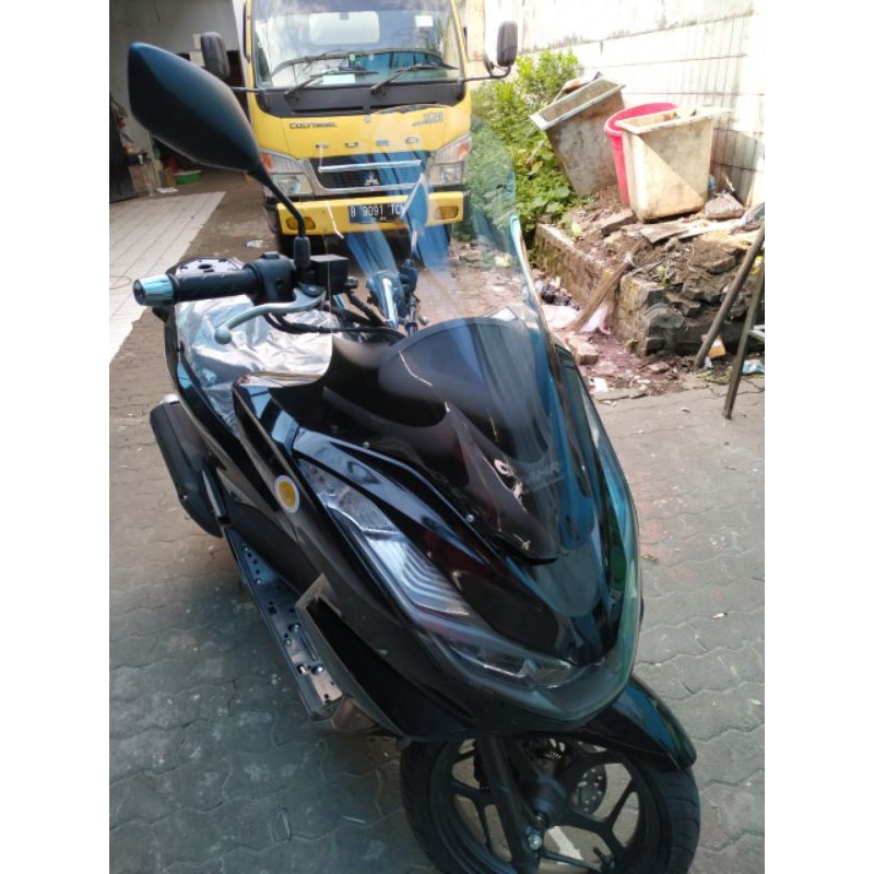 Jual windshield visor MHR carbon Honda PCX 160 pnp winsil PCX 160 ...