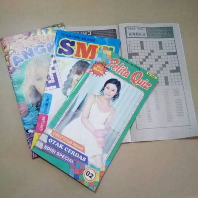 Jual Buku Teka-teki Silang Angka dan Quiz / TTS Angka Panjang | Shopee ...