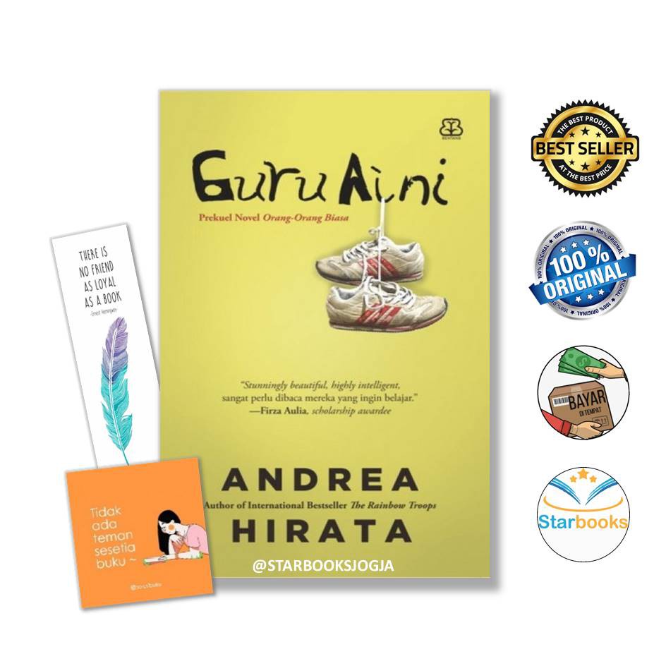 Jual ORI!! BUKU GURU AINI BY ANDREA HIRATA - BENTANG PUSTAKA | Shopee ...