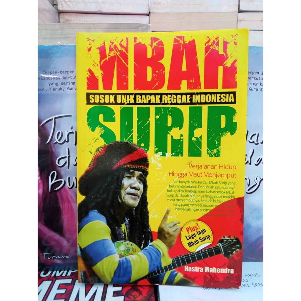 Jual BUKU MBAH SURIP SOSOK UNIK BAPAK REGGAE INDONESIA | Shopee Indonesia