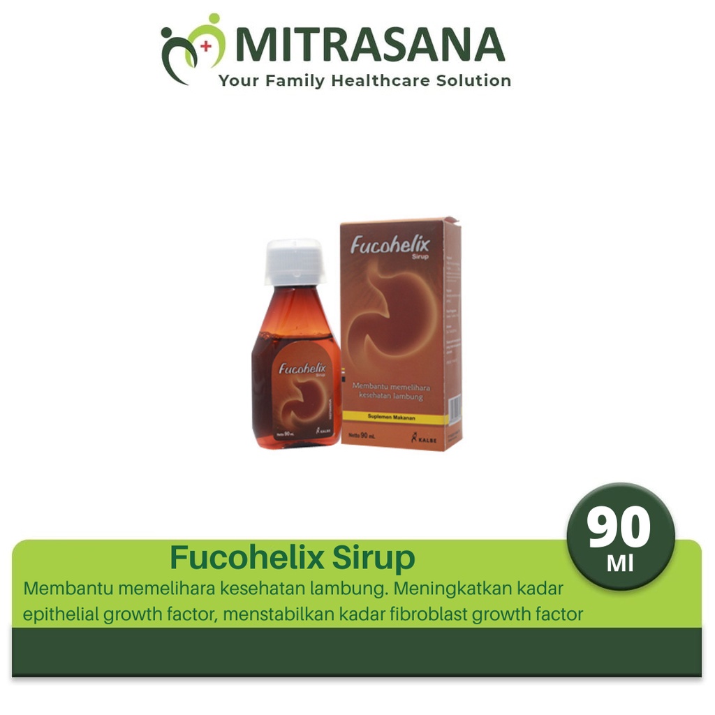 Jual Fucohelix Sirup 100mg/15ml 90ml | Fucohelix Tablet 20 Kapsul ...
